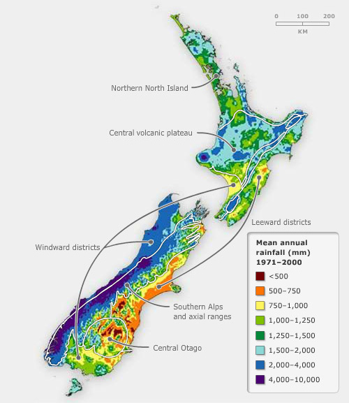 Biomes Map Of New Zealand Map Items Similar To 8x10 Print Map,