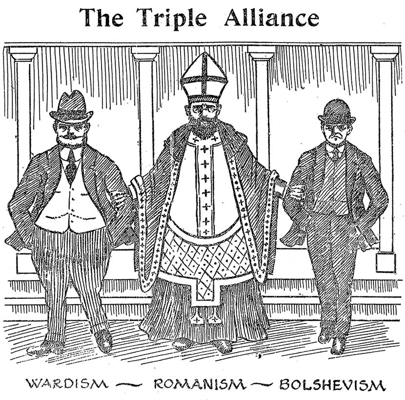 Anti-Catholic cartoon | Ethnic and religious intolerance | Te Ara ...