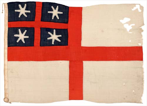 United Tribes’ flag: New Zealand Company flag, 1839 | Ngā haki – Māori ...