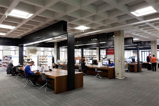 Reading room, National Library, 2013 | Libraries | Te Ara Encyclopedia ...