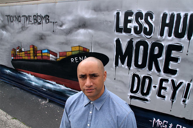 Protest mural | Hip hop | Te Ara Encyclopedia of New Zealand