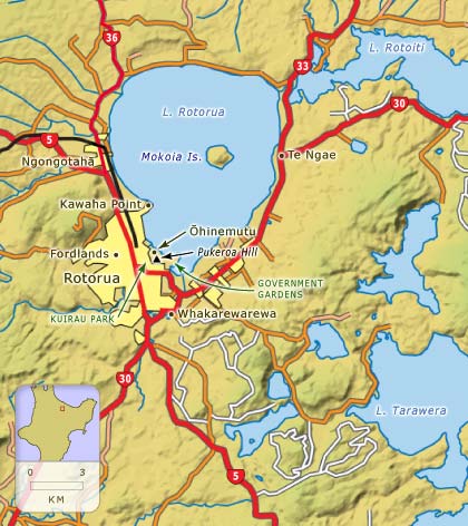 Rotorua city | Volcanic Plateau places | Te Ara Encyclopedia of New Zealand