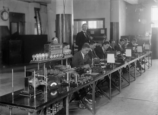 Telegraph operators | Telecommunications | Te Ara Encyclopedia of New ...