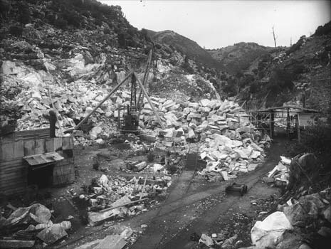 Tākaka Hill marble quarry | Rock, limestone and clay | Te Ara ...